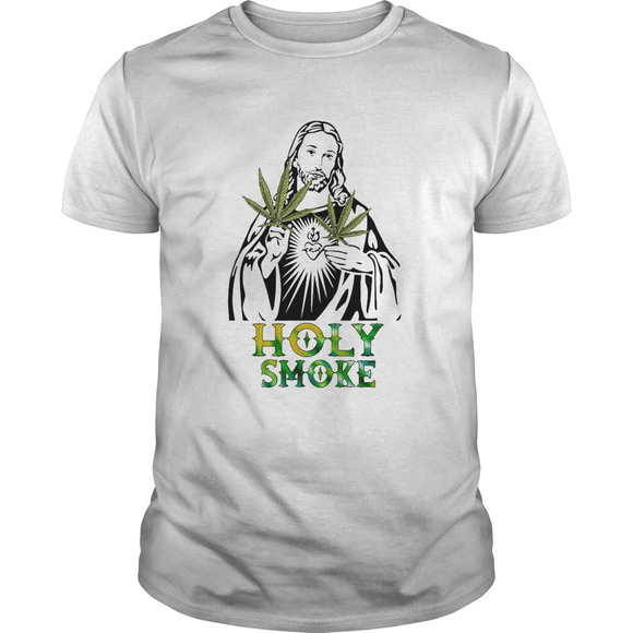 Tops | Jesus Weed Holy Smoke Shirt | Poshmark